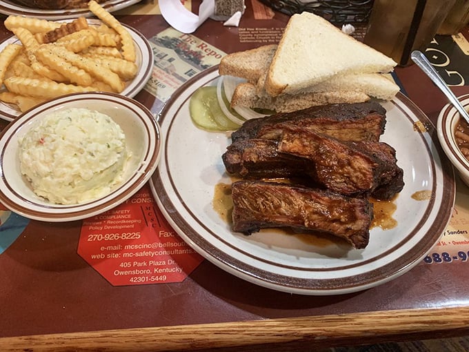 Ribs that don't need a fancy introduction – just napkins, lots of napkins. The perfect marriage of smoke, meat, and time.
