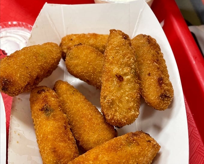 "Munchers"—those golden-fried potato bites that disappear from the basket faster than you can say "I'll just have one more."