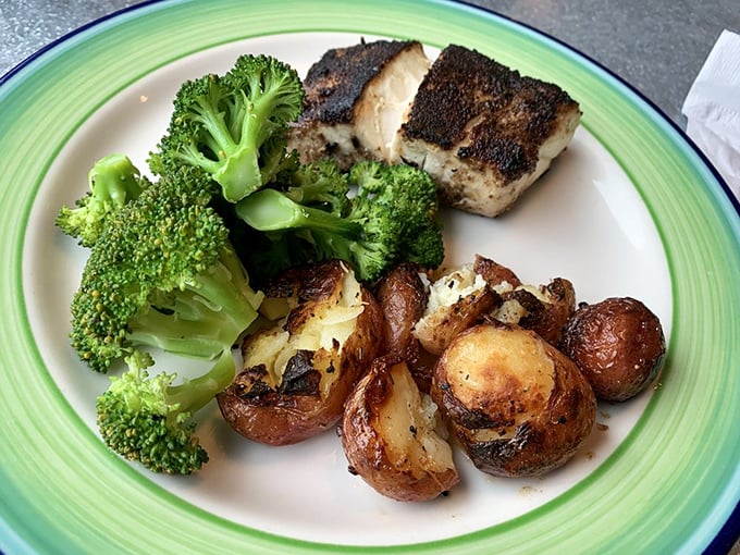 Blackened rockfish with roasted potatoes proves that simple preparations can create the kind of plate you'll dream about later tonight.