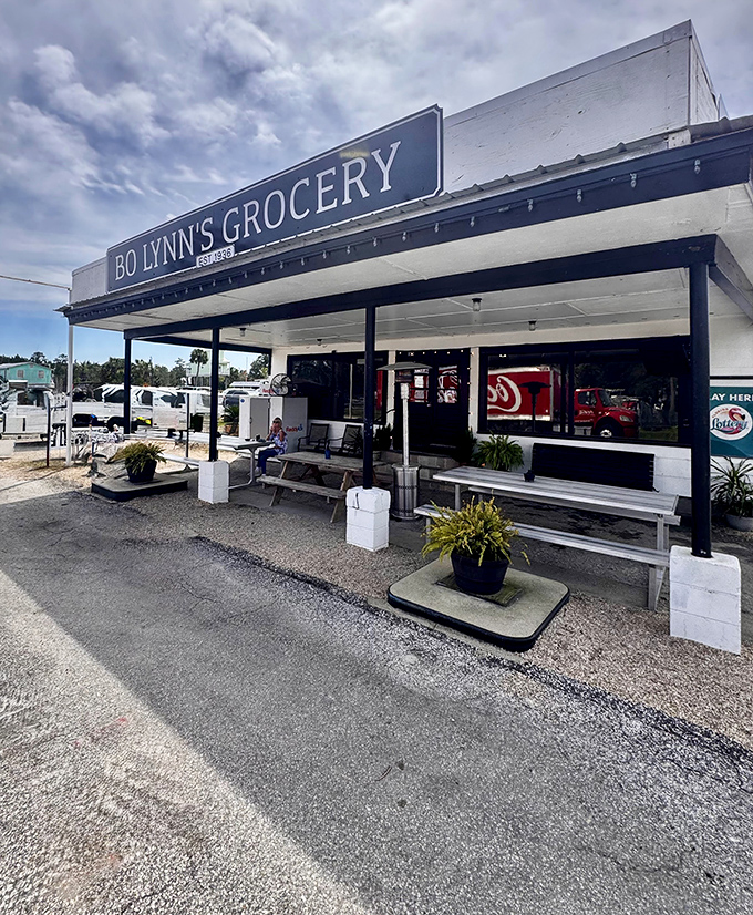 Bo Lynn's Grocery—the kind of place where a simple sandwich becomes legendary and locals debate fishing spots on the front bench.