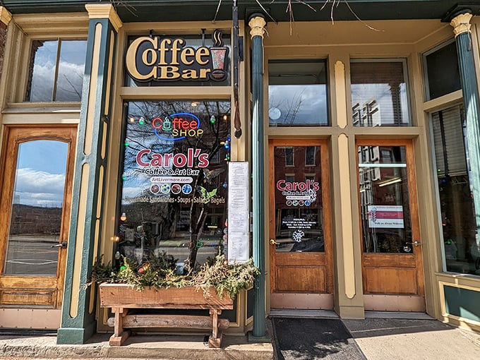 Carol's Coffee Bar doesn't just serve caffeine—it offers community in a cup, with a side of small-town conversation.