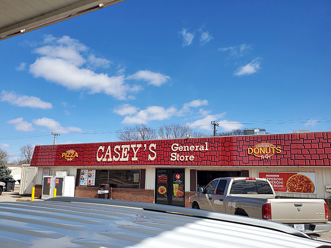 Every small town needs its Casey's—part gas station, part community hub, all convenience wrapped in friendly Midwestern efficiency.
