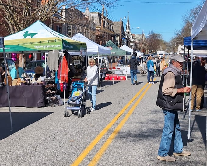 The Chestertown Farmers Market transforms streets into a community living room where shopping for produce becomes a social event.