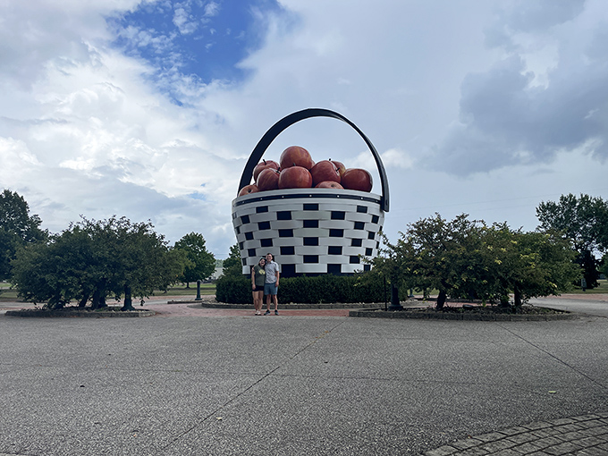 "Honey, I think we're going to need a bigger picnic blanket" – couples discover the joy of oversized Americana.