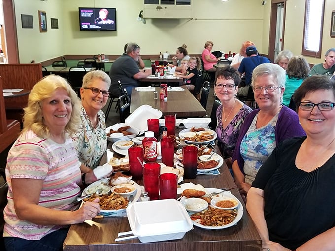 Local dining at its finest – where conversations flow as freely as the sweet tea and every table feels like home.