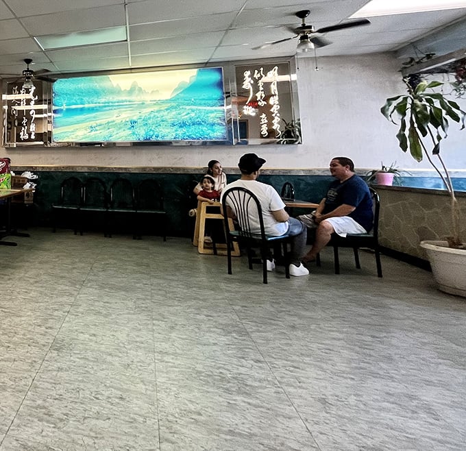 Family dining at its most authentic – no Instagram filters needed when the food creates memories better than any social media post could.