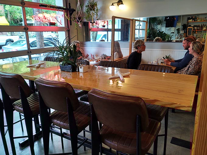 The communal table isn't just furniture – it's where strangers become friends over plates of food worth talking about.