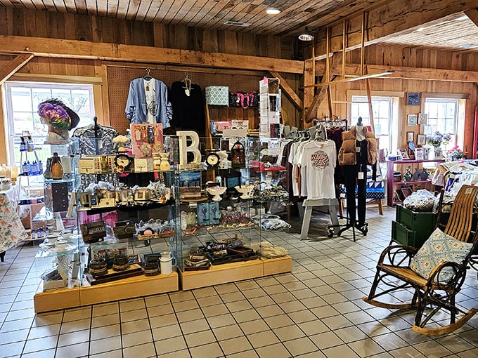 The gift shop offers treasures that won't end up in next year's garage sale. Handcrafted items that actually deserve the word "artisanal."