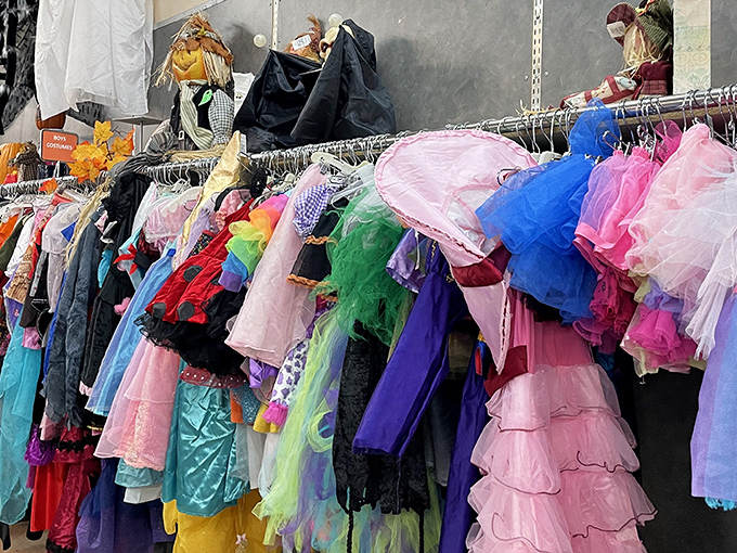 Halloween costumes in July – because nothing says "prepared parent" like buying a princess dress eight months early.
