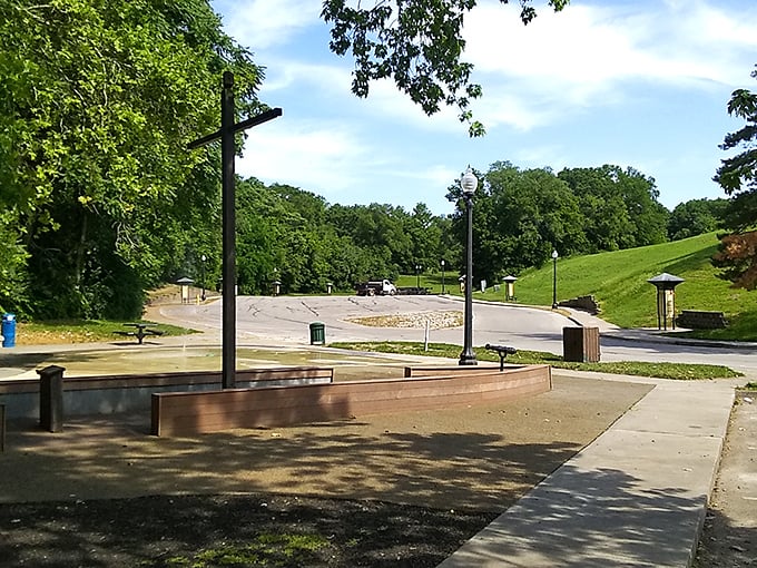 Green space and thoughtful design make Independence Park a public living room where relaxation doesn't require a cover charge.