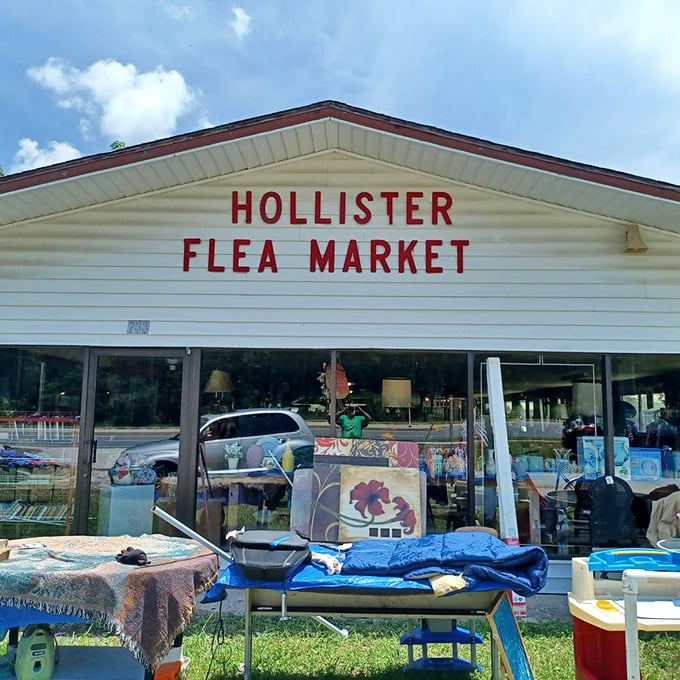 The Hollister Flea Market offers treasure hunting for bargain-loving retirees—where one person's castoffs become another's conversation pieces.