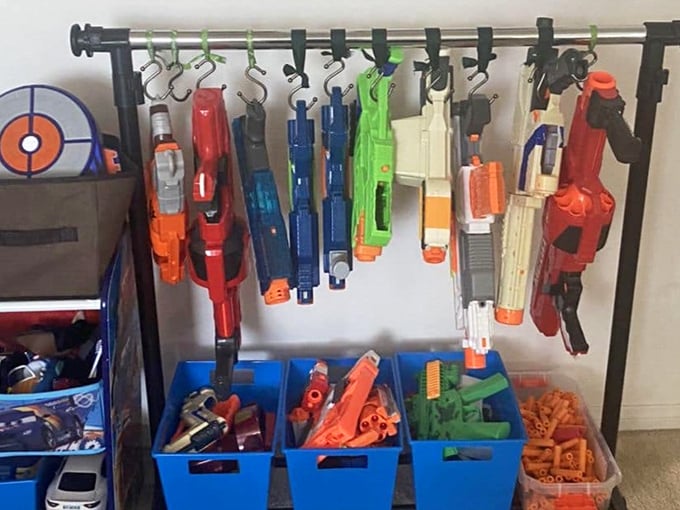 Nerf arsenal at the ready—because sometimes the best family bonding happens during living room battles.