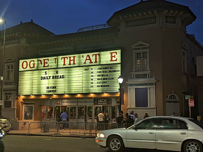 The Ogden Theatre lights up downtown nights with entertainment options that won't force you to choose between culture and your grocery budget.