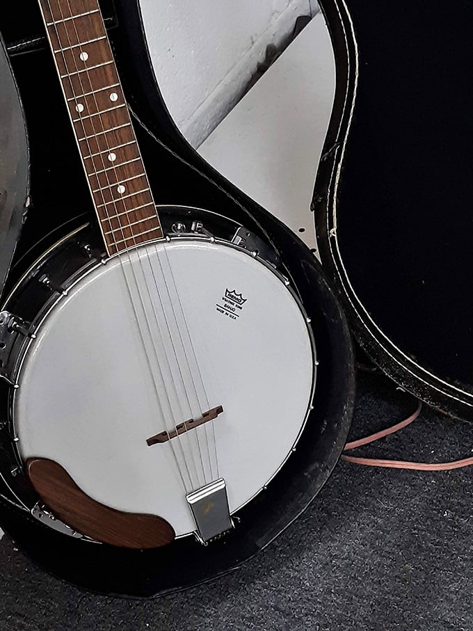 Not just any banjo—a storyteller with strings attached. One musician's parted treasure becomes another's newfound passion, all for less than a night out.
