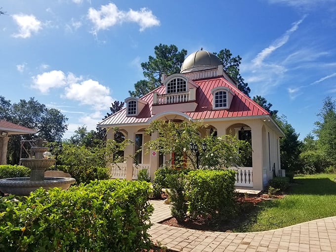 The Shirdi Sai Florida Center brings architectural diversity to Inverness with its distinctive dome and veranda – unexpected cultural richness in small-town Florida.