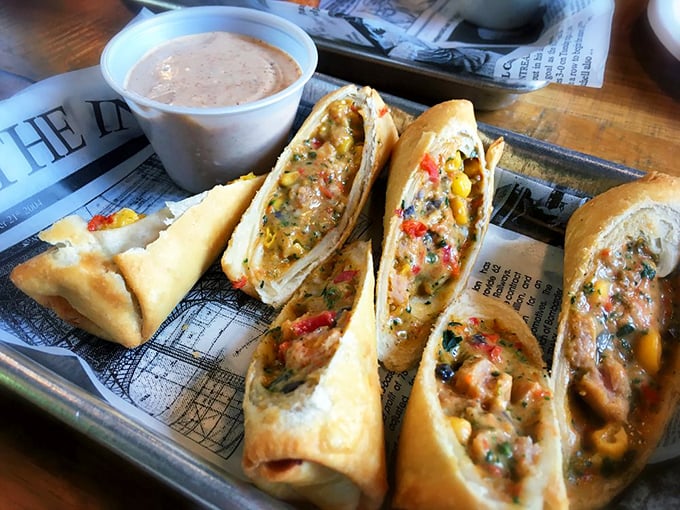 Southwest Rolls: Where Tex-Mex meets genius in a crispy wrapper—like little flavor bombs that explode with each bite.