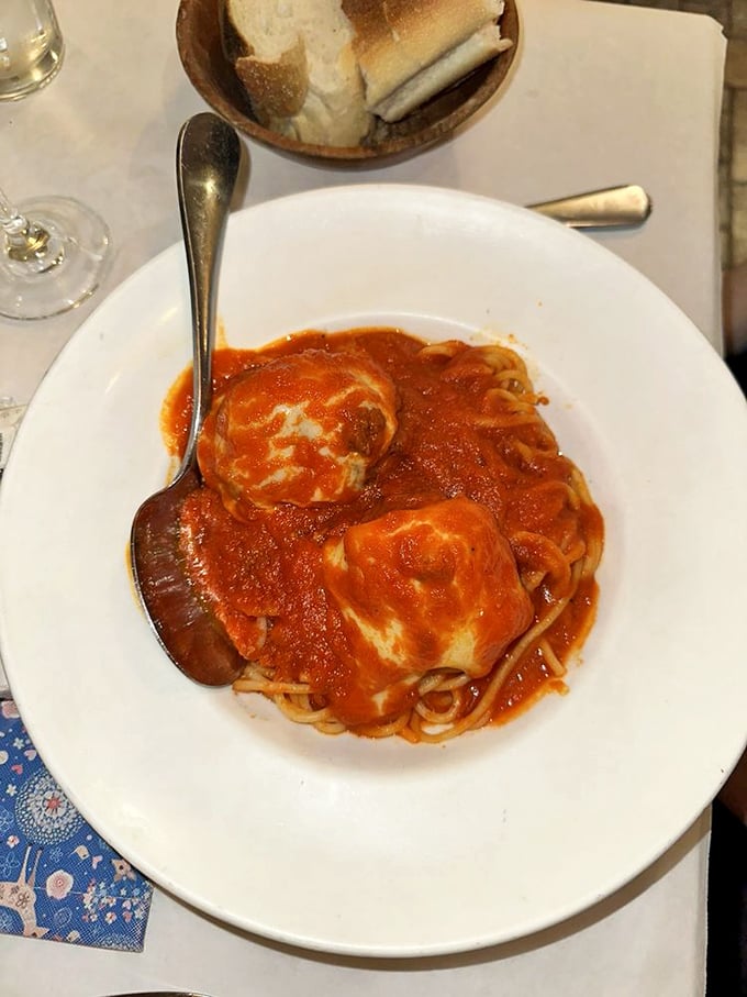 Spaghetti and meatballs – the Frank Sinatra of Italian-American cuisine. Classic, timeless, and still capable of making you swoon after all these years.