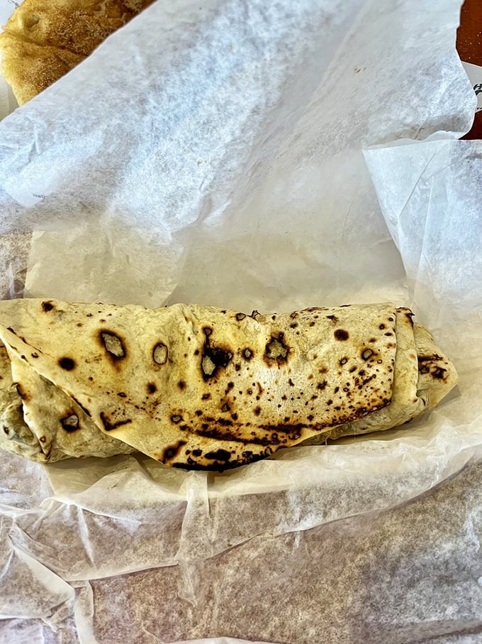 The burrito's indigenous cousin—a traditional burro wrapped in a hand-made tortilla that puts store-bought versions to shame.
