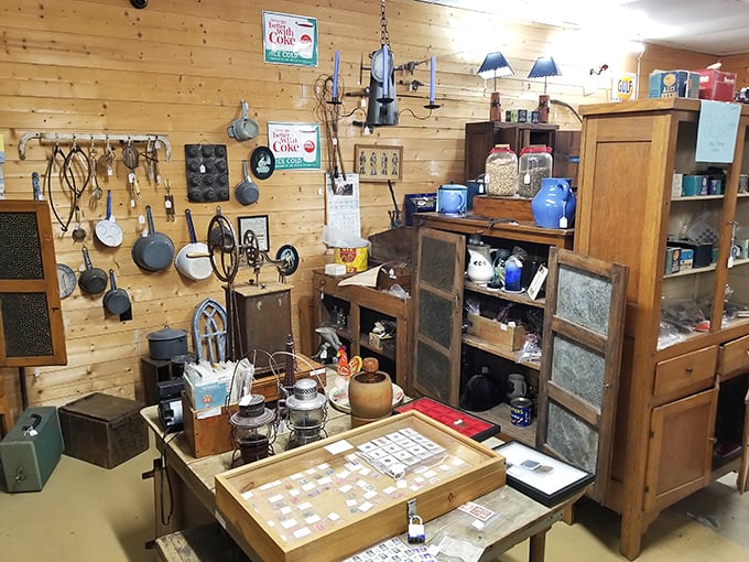 Kitchen nostalgia central, where cast iron and coffee grinders remind us cooking wasn't always about pressing buttons on an Instant Pot.