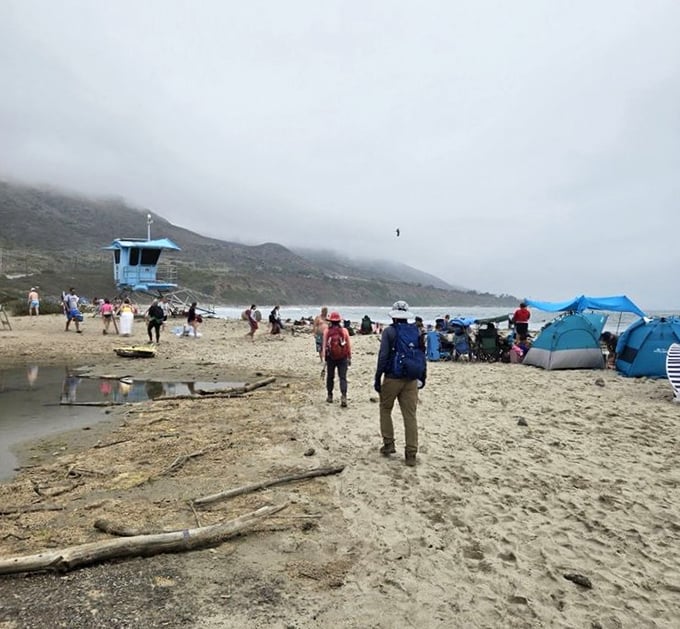 Foggy days bring their own magic to Leo Carrillo. When the marine layer rolls in, the beach transforms into a mystical coastal hideaway.