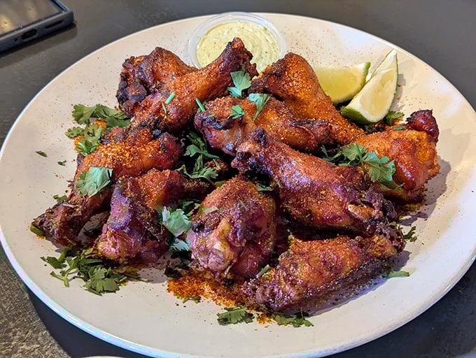 These wings aren't just cooked—they're transformed into crispy, spice-dusted flavor bombs that make you wonder why you ever bothered with buffalo sauce.