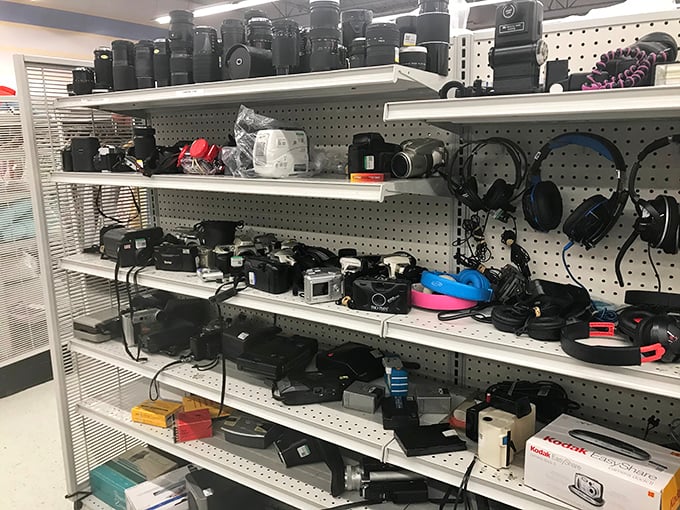 A photographer's paradise of possibilities—where yesterday's cutting-edge technology becomes today's affordable hobby starter or vintage collection piece.
