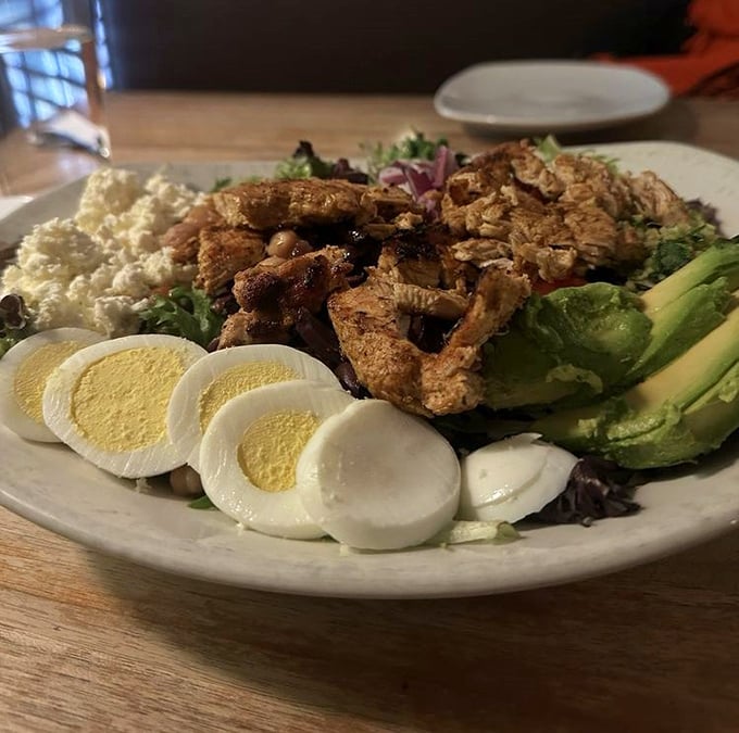 This chicken salad proves that eating greens can be an adventure rather than a punishment.