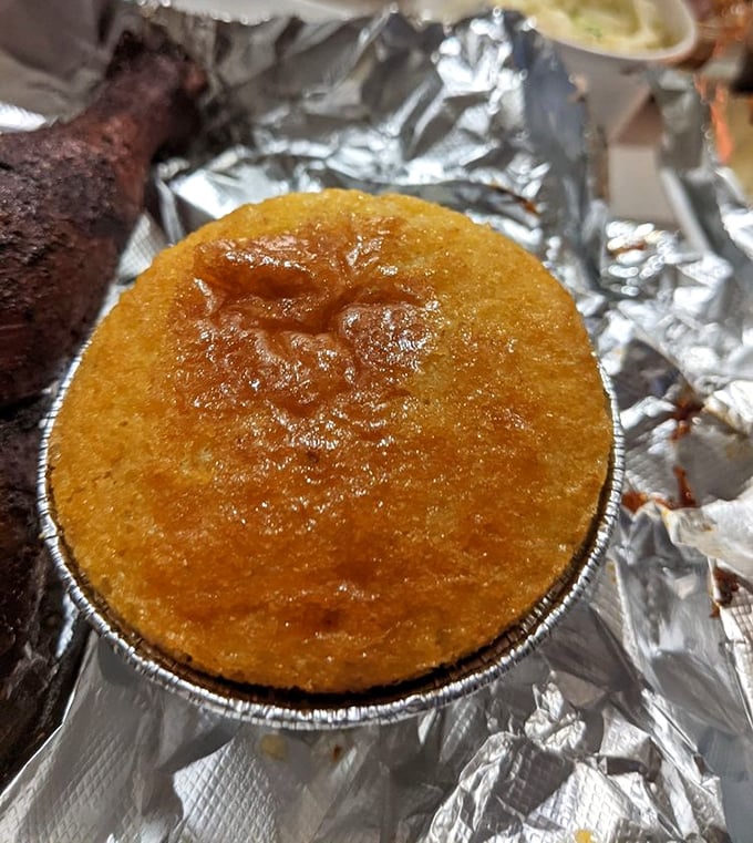 Cornbread that strikes the perfect balance between cake and bread—the Switzerland of side dishes, but with way more butter.