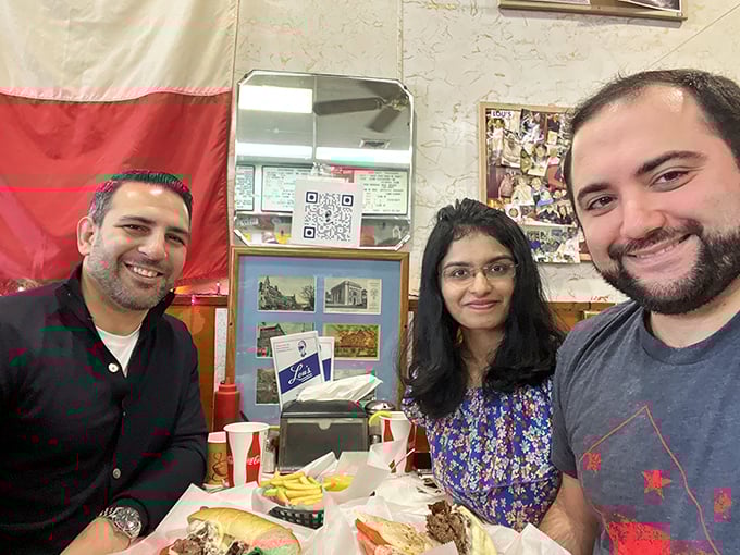 Happy customers who know they've found something special – just look at those satisfied faces.