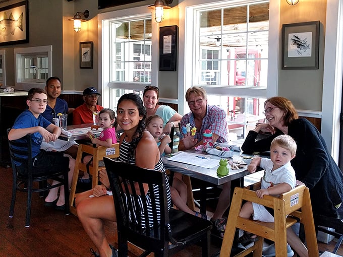 The true measure of a great restaurant? Happy families making memories between bites. Those smiles aren't just for the camera—they're genuine food joy.