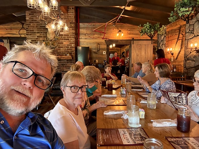 The dining room buzzes with the energy of people who know they're about to experience something special – genuine community around good food.