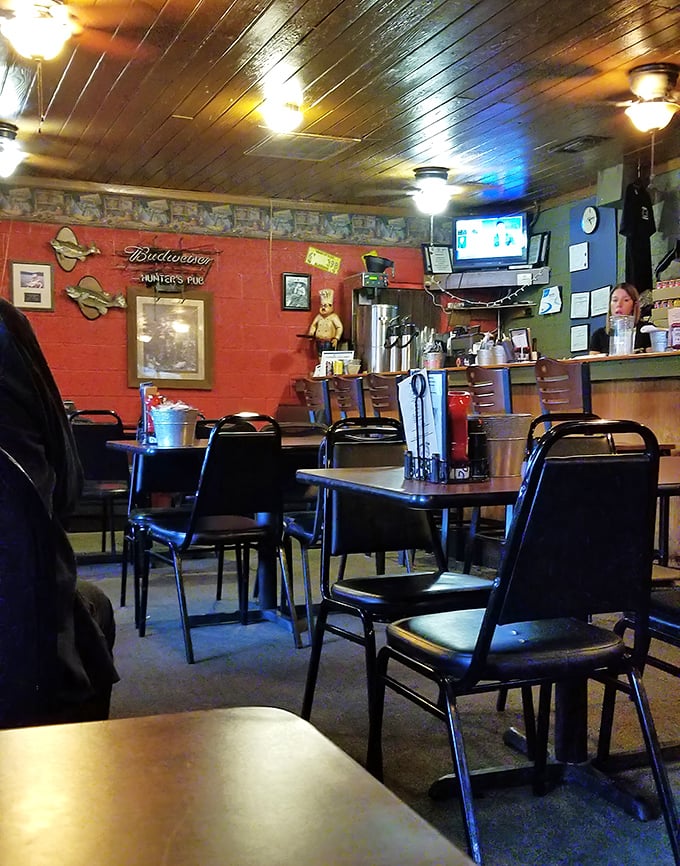 The dining room has that magical quality where conversations flow easily and nobody's checking their phone every five minutes.