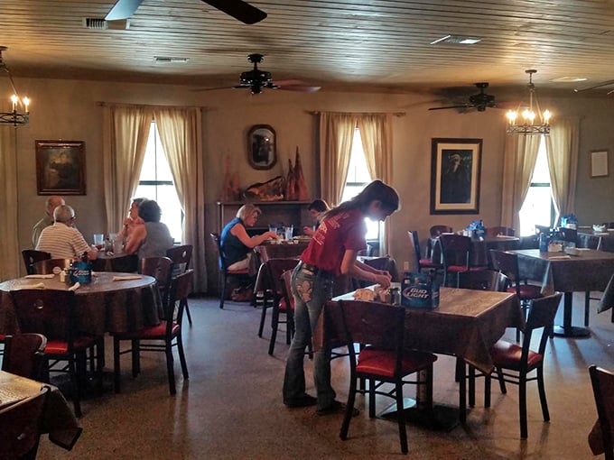 The dining room at Dupuy's feels like Sunday dinner at your favorite aunt's house – if your aunt happened to be the best seafood cook in Louisiana.