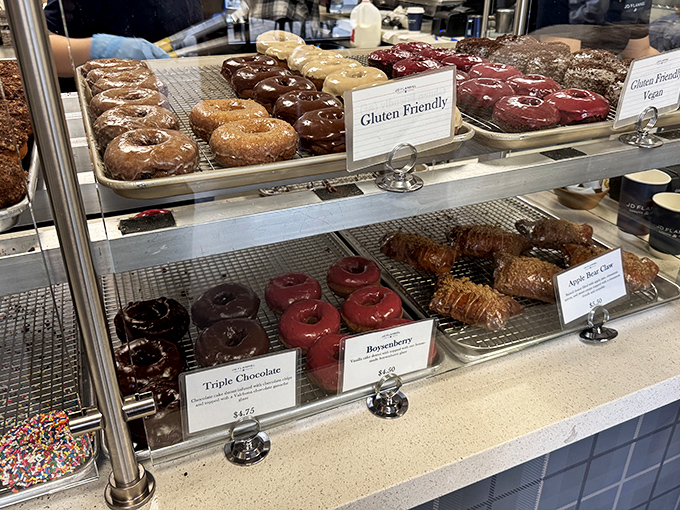 The display case – where dreams are made, diets go to die, and "I'll just have one" becomes the day's biggest fiction.