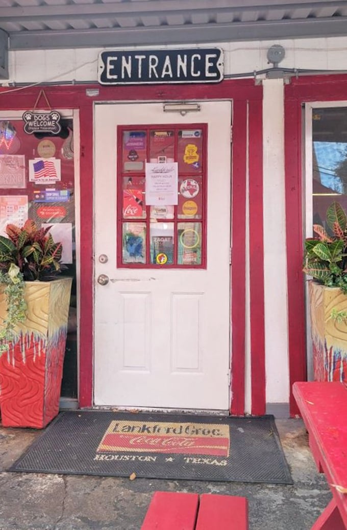 The entrance where diet plans come to die and taste buds come to celebrate life.