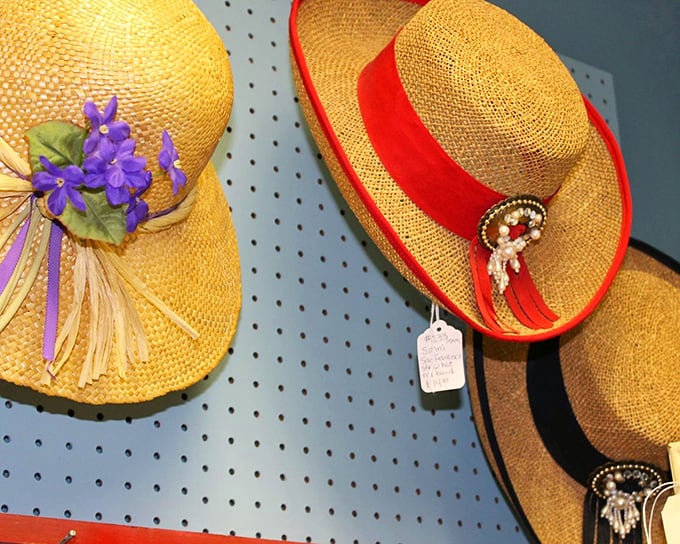 Vintage sun hats that scream "I should be sipping something with an umbrella in it" while channeling your inner Audrey Hepburn.