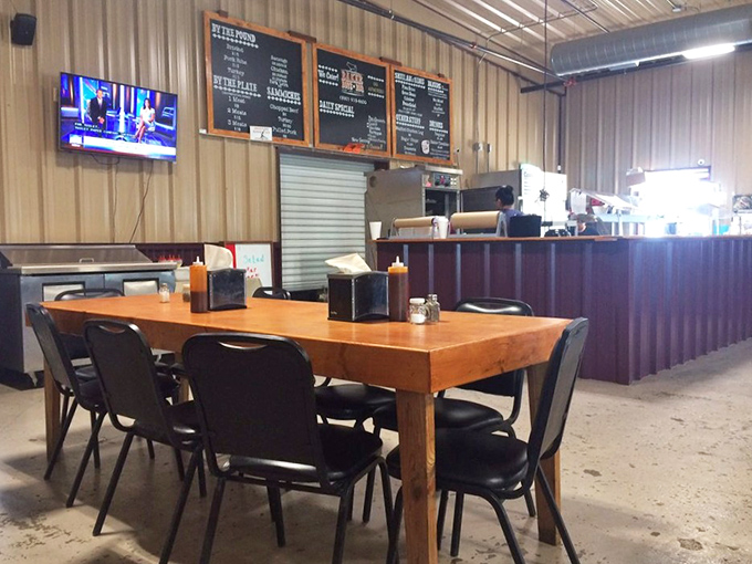 Where decisions are made and meat is weighed – the counter at Baker Boys is like the barbecue equivalent of approaching the pearly gates.