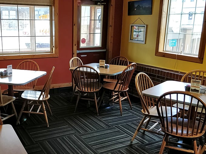 Corner tables bathed in natural light – where locals have been solving the world's problems over coffee for generations.