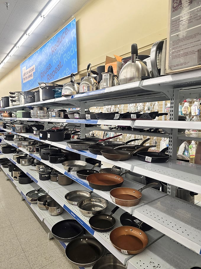 Pots and pans that have stirred more family stories than a genealogy convention with an open bar.