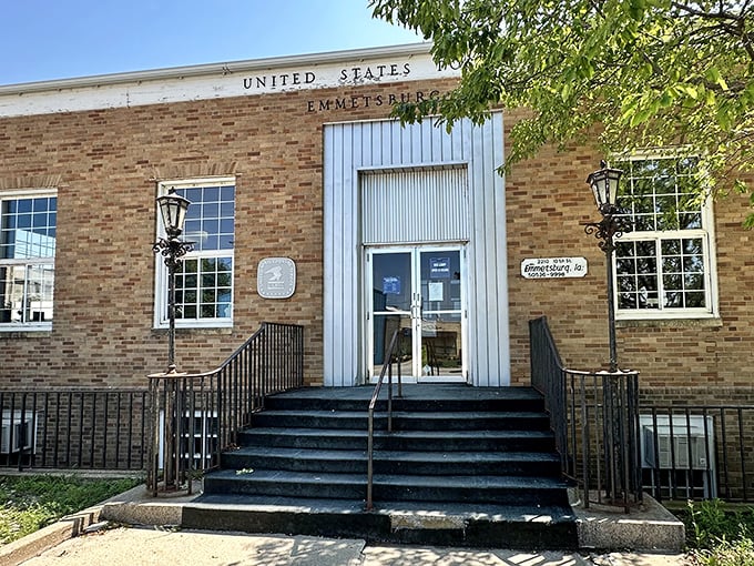 The Post Office delivers more than mail—it provides a sense of community connection in a building that balances utility with understated dignity.