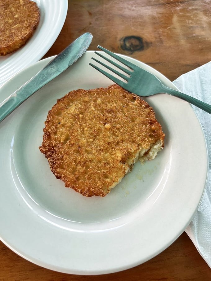 Crispy on the outside, fluffy on the inside—this potato pancake isn't just food, it's an engineering marvel of German culinary science.
