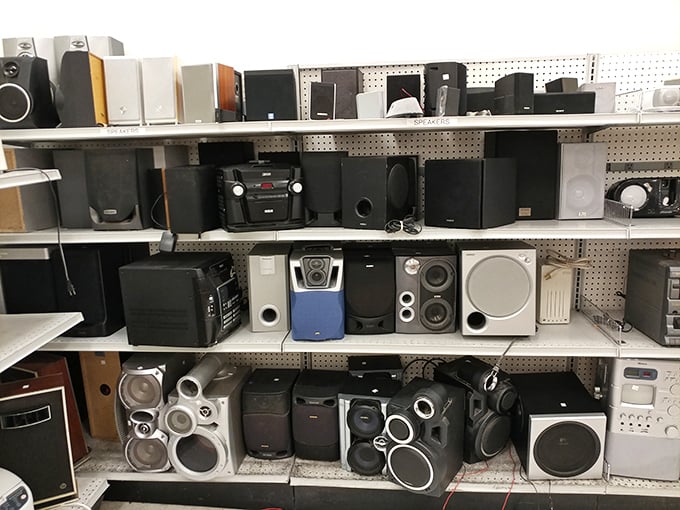 An audiophile's playground or a museum of obsolete technology? These speakers have stories to tell—if only they could talk.