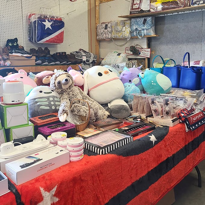 Stuffed animals with more personality than most reality TV stars, waiting to become someone's cherished companion or nostalgic collector's item.