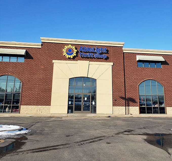 AbleLight's welcoming brick facade promises shopping that feels good while doing good for the community.