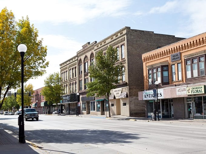 Crookston’s downtown blends historic architecture with local character, offering a true slice of small-town life in the Red River Valley.