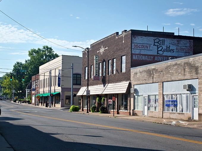 Tree-canopied streets provide natural air conditioning, helping residents save money while staying cool in classic style.