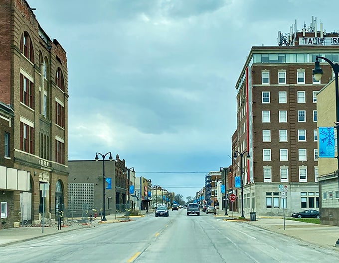 Marshalltown's historic downtown – where classic architecture meets classically low prices.