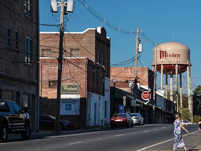 Minden's courthouse square represents the heart of small-town America where community spirit never goes out of style.