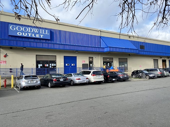Seattle's Goodwill Outlet stands ready for serious thrifters—where $35 can fill a car trunk with unexpected finds.