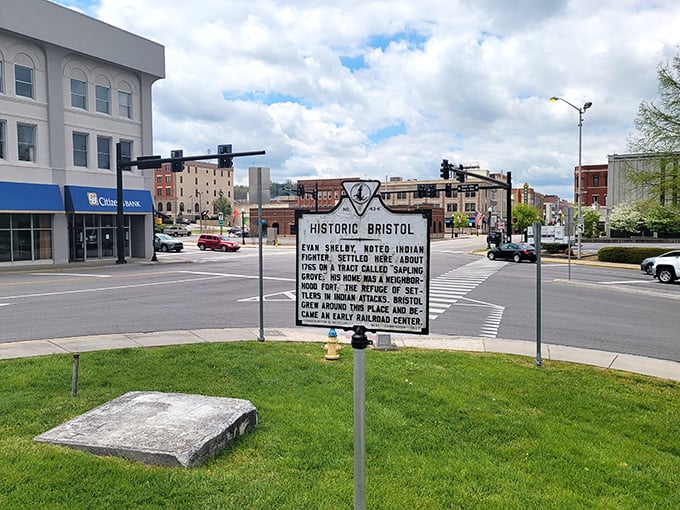 Historic downtown Bristol proves that state lines don't have to mean expensive living costs.